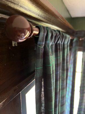 I sewed new Curtains for our Sunroom using Plaid Fabric. Here are my ...