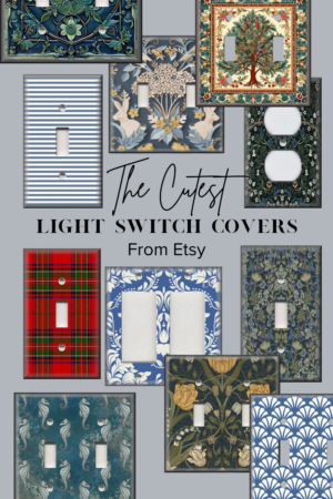 The Cutest Light Switch Covers from Etsy - The Wicker House